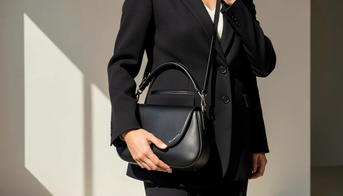 Balenciaga Hourglass: Bolsa e Blazer - Análise Técnica e Preços 2026